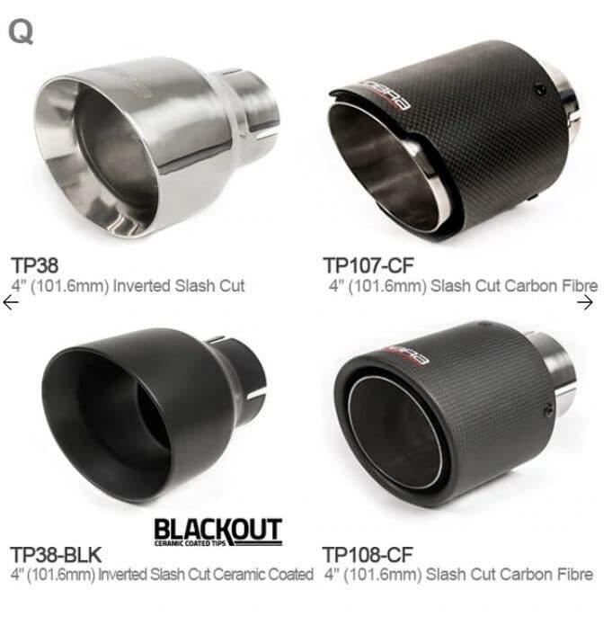 Cobra Sport cat-back exhaust Resonated