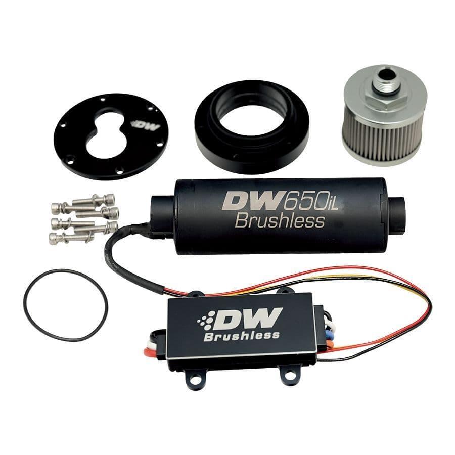 In-tank pump adapter DW650iL Brushless and Controller 650lph fuel pump ...