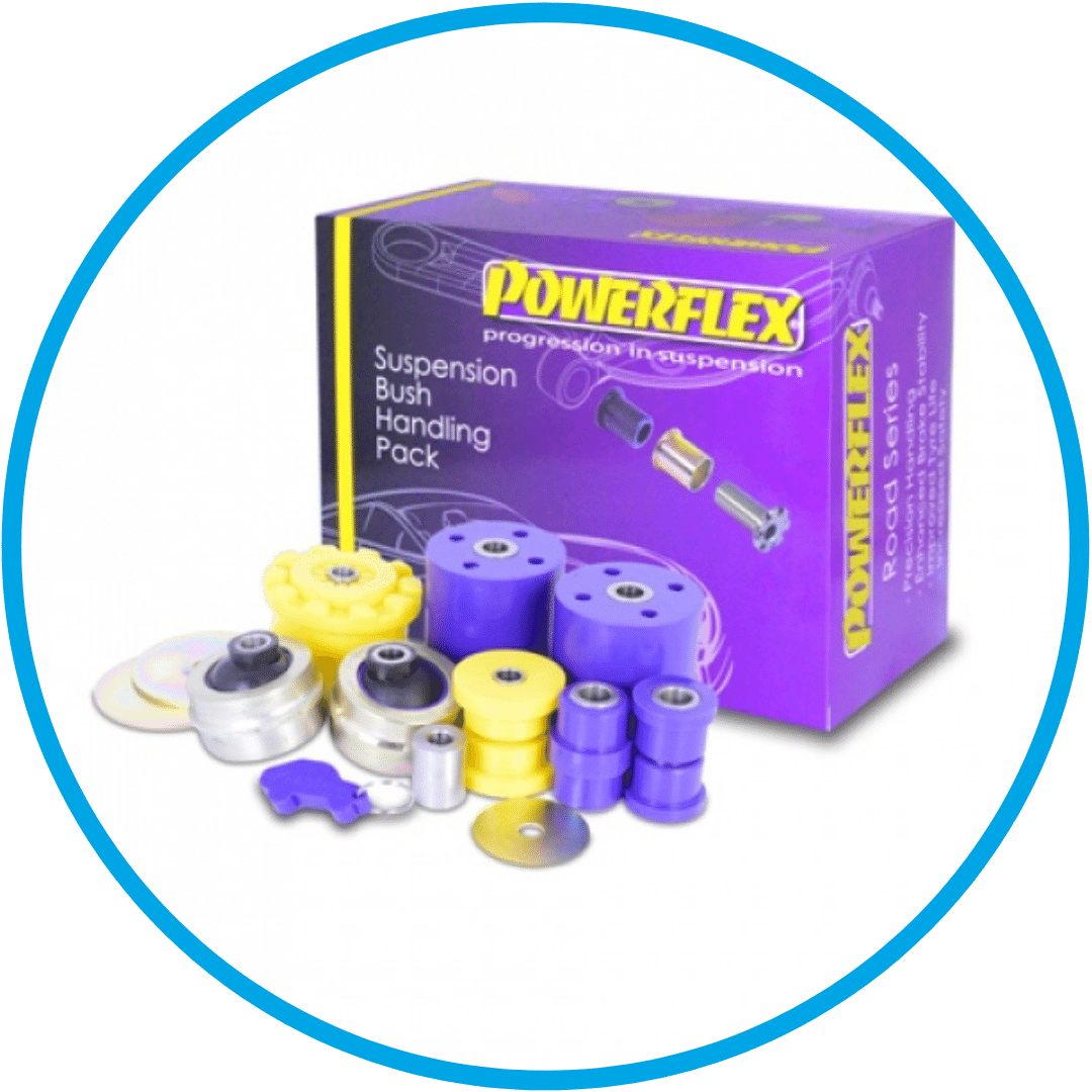 Focus RS engine and suspension bushes.