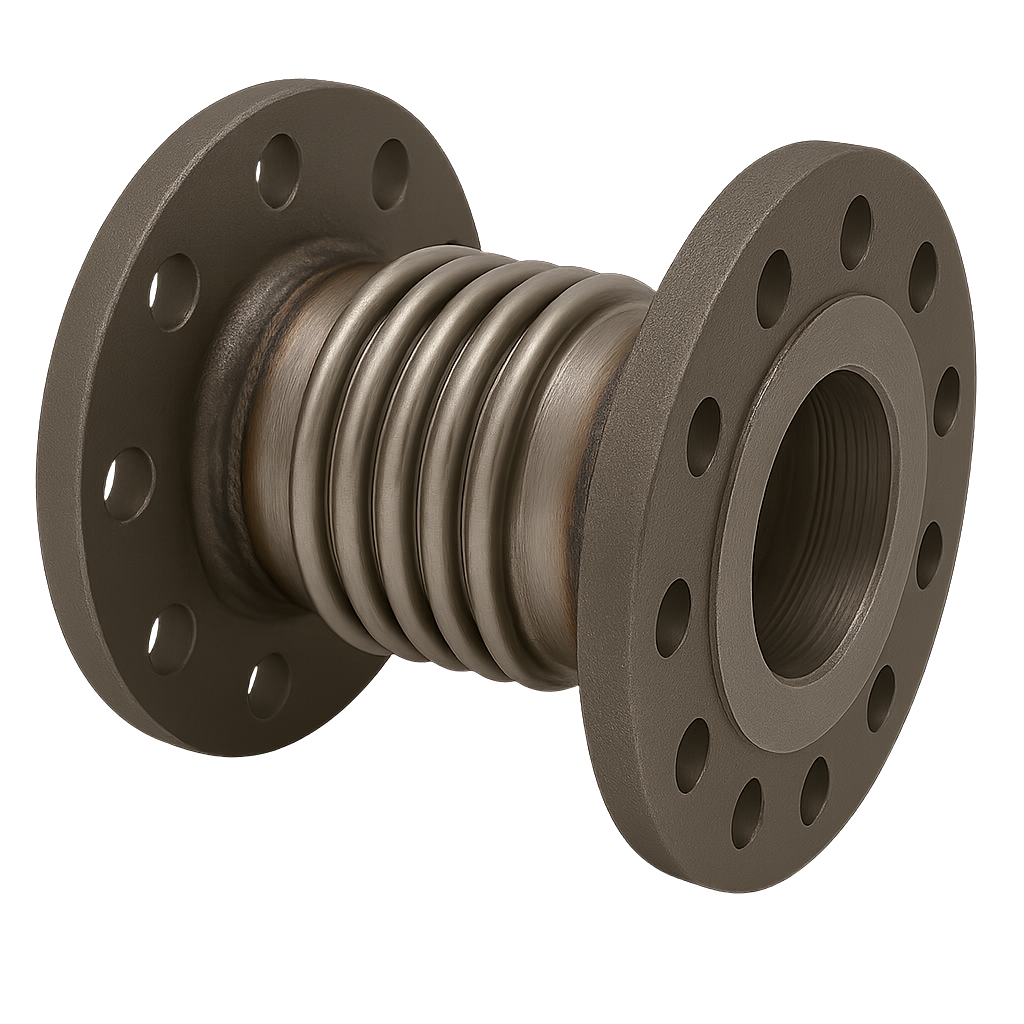 16 in. Flanged Metal Expansion Joint (Carbon Steel 150# Flanges) - Flex ...