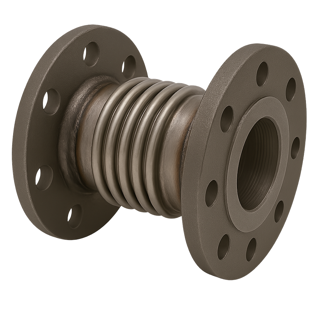 6" Flanged Metal Expansion Joint (Carbon Steel 150# Flanges ...