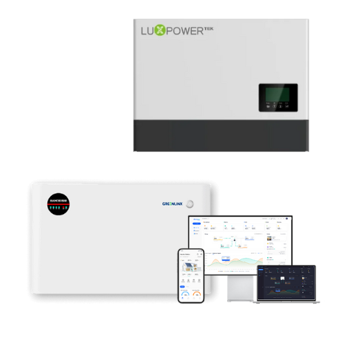 Lux Power Squirrel Pod 3.6kW AC Coupled Inverter + Hanchu 3.2kWh ...