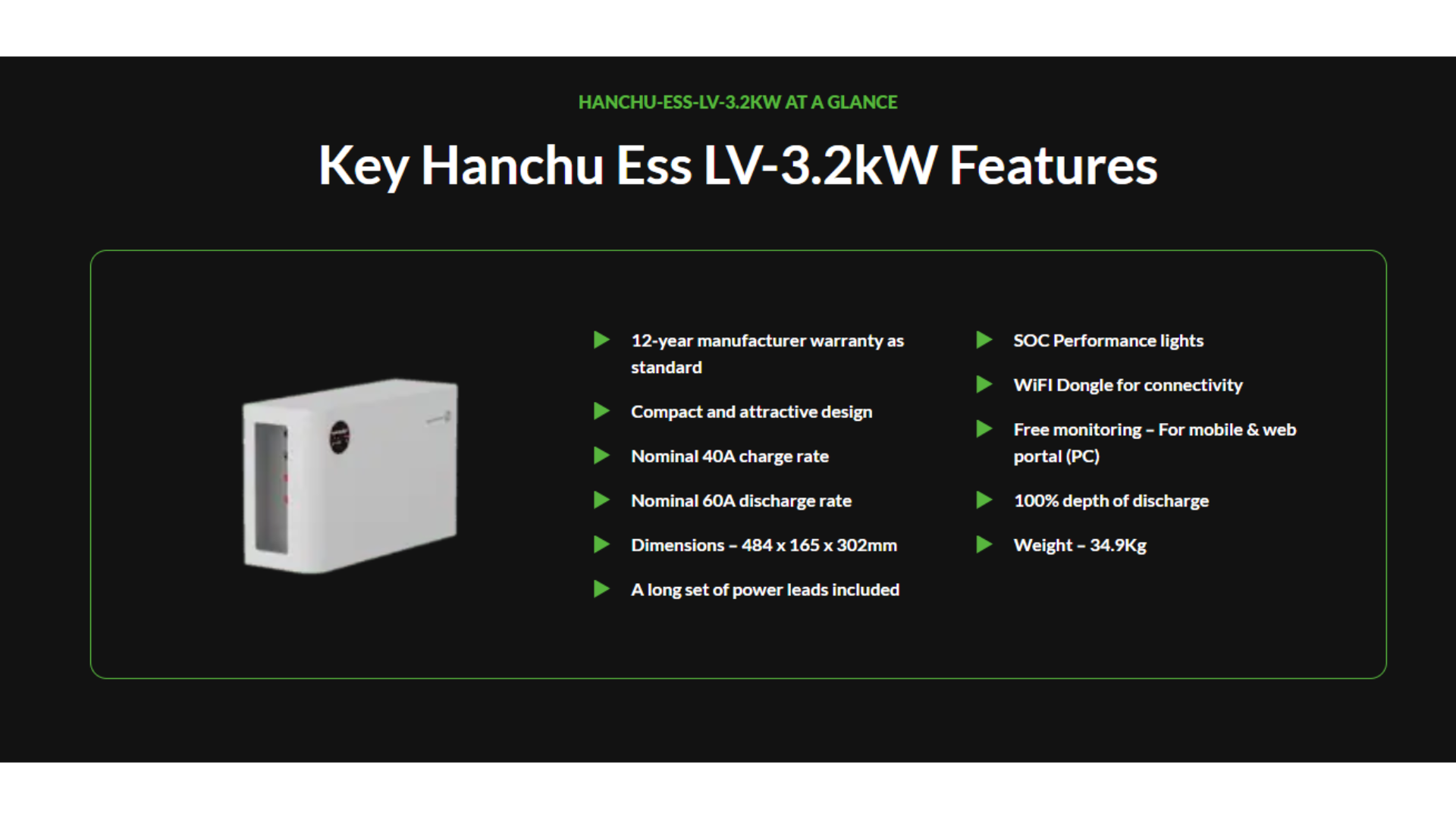 Lux Power Squirrel Pod 3.6kW AC Coupled Inverter + Hanchu 3.2kWh ...