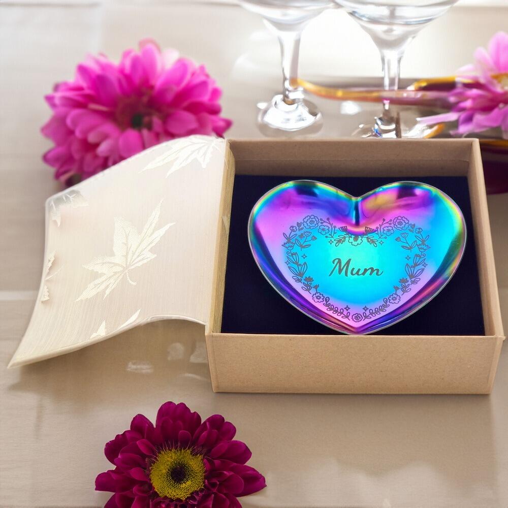 Laser-Marked Stainless Steel Trinket Dishes