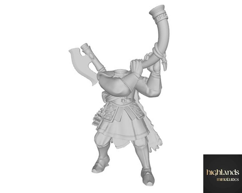 Aegean Elf Nemean Lions With Bows Musician Body
