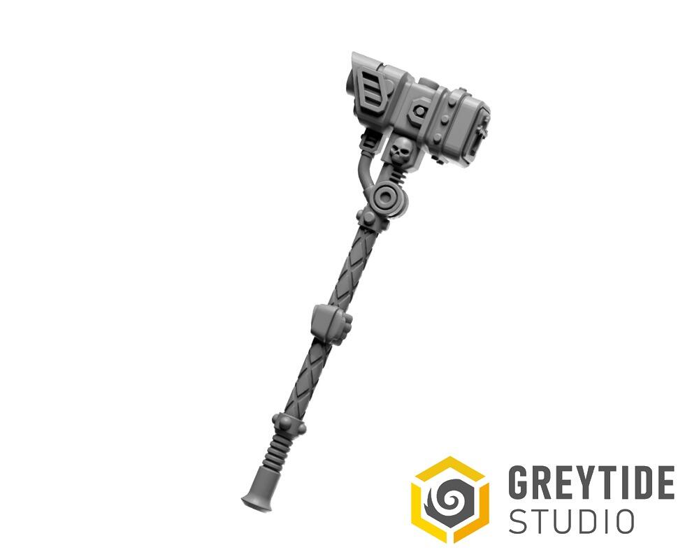 GreyTide Studios Eternal Pilgrims Two Handed Hammer 1B
