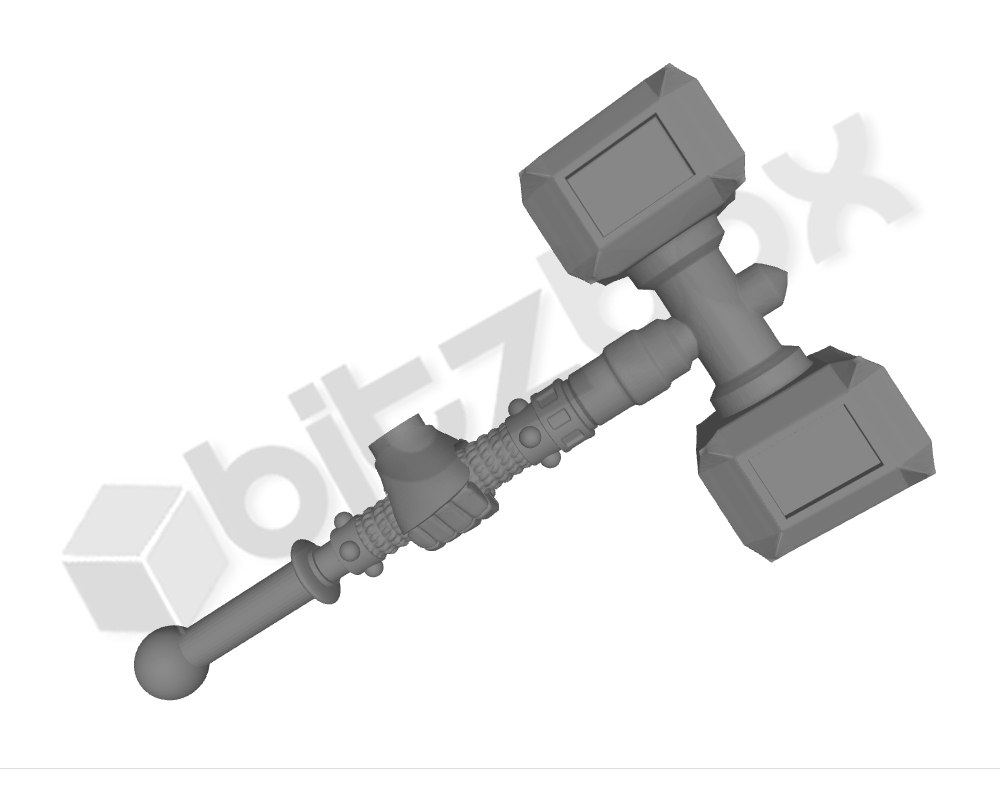 Space Warriors Double Headed Power Hammer – Right