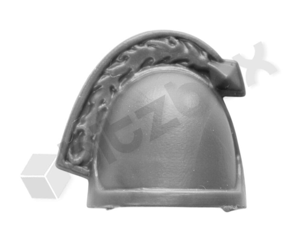 Space Wolves Thunderwolf Cavalry Shoulder Pad A