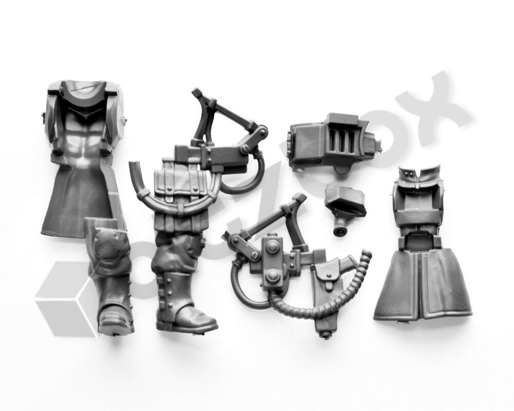 Astra Militarum Cadian Command Squad Body D (6)