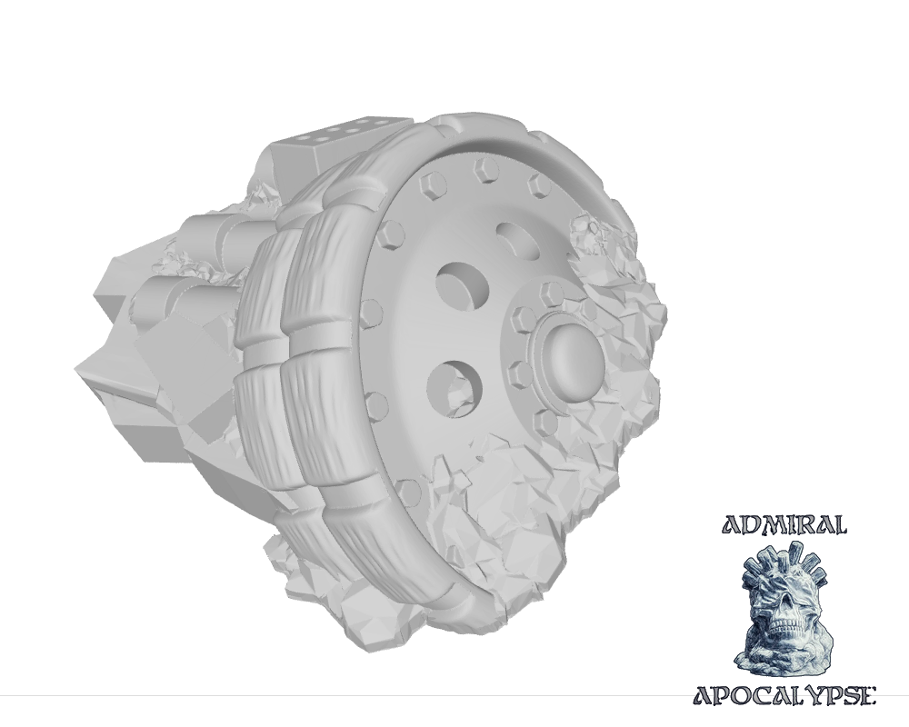 Admiral Apocalypse Urban Rubble Cluster 04