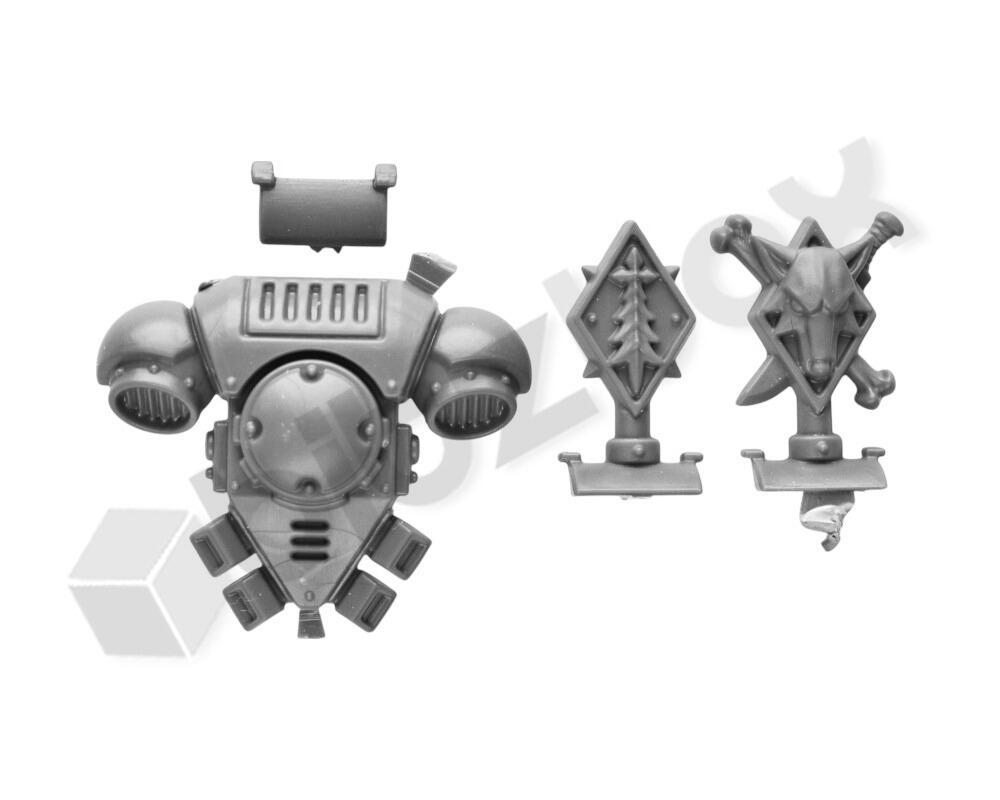 Space Wolves Grey Hunters Pack Leader Backpack (4)