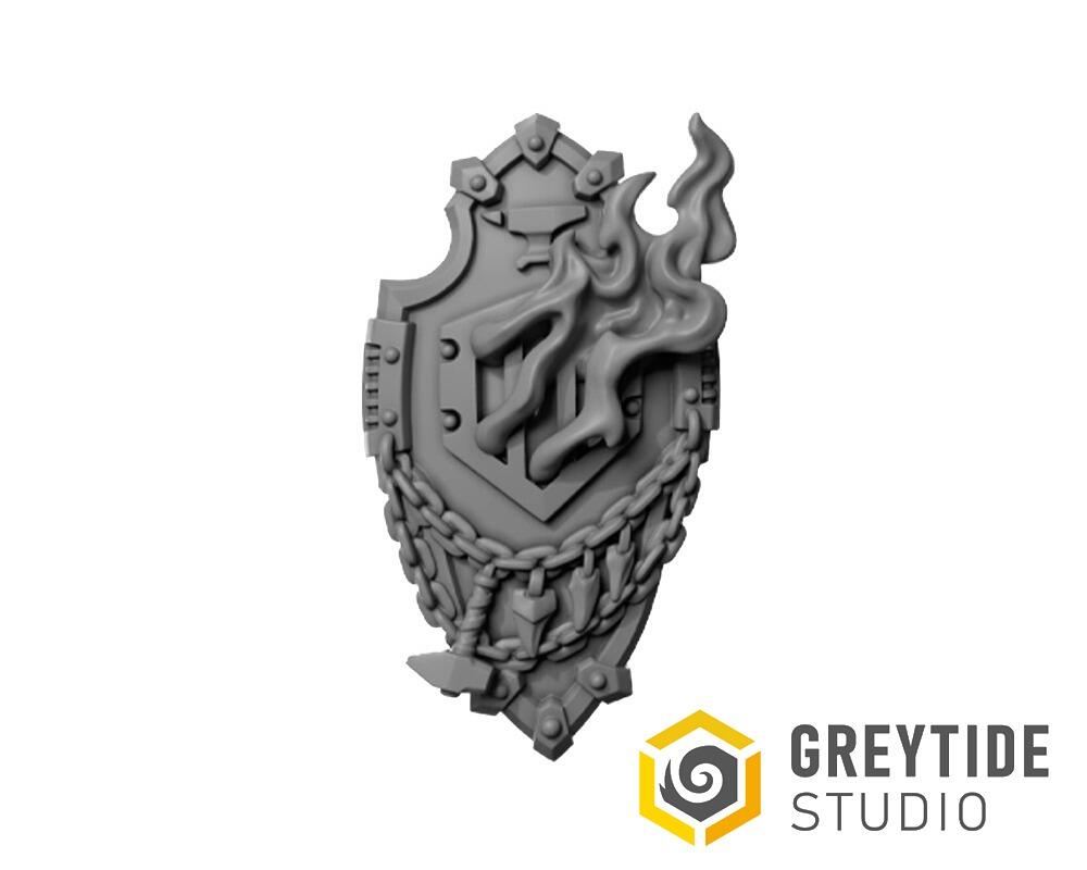 Greytide Studios Anvil Wardens Shield 04