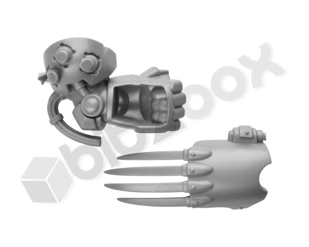 Space Marines Terminator Assault Squad Lightning Claw Right E (2)