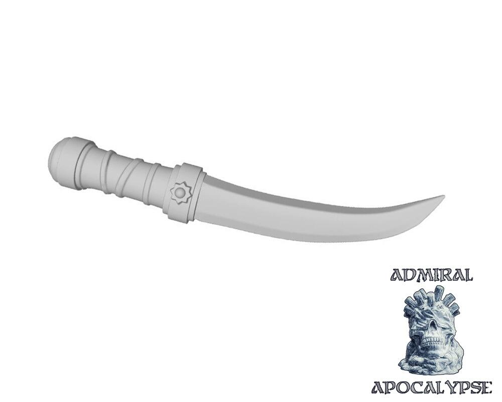 Admiral Apocalypse Crimson Sands Weapons Curved Dagger