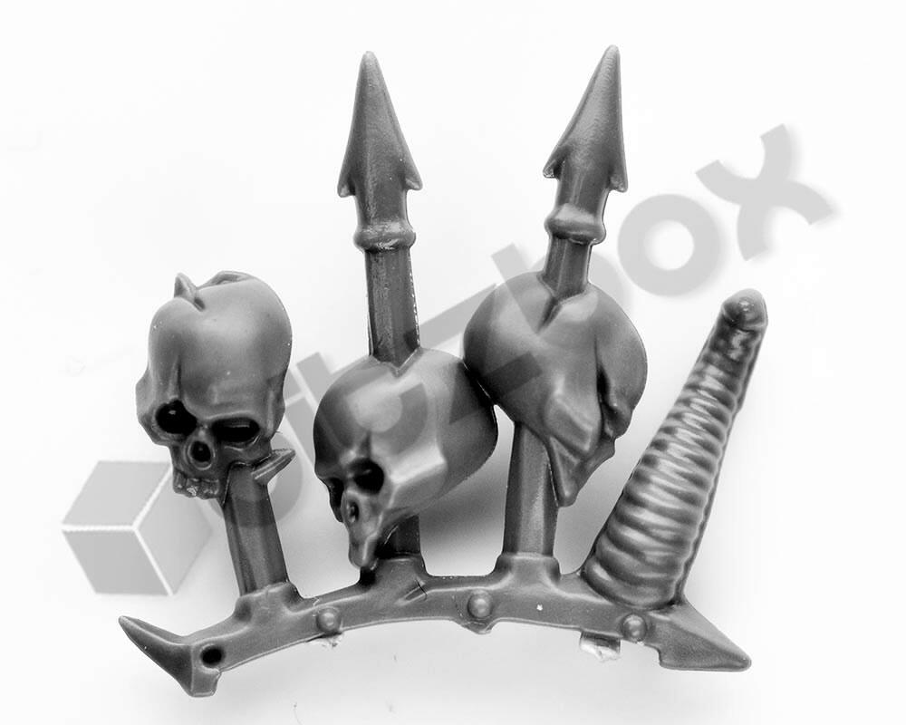 Chaos Space Marines Terminators Trophy Rack H