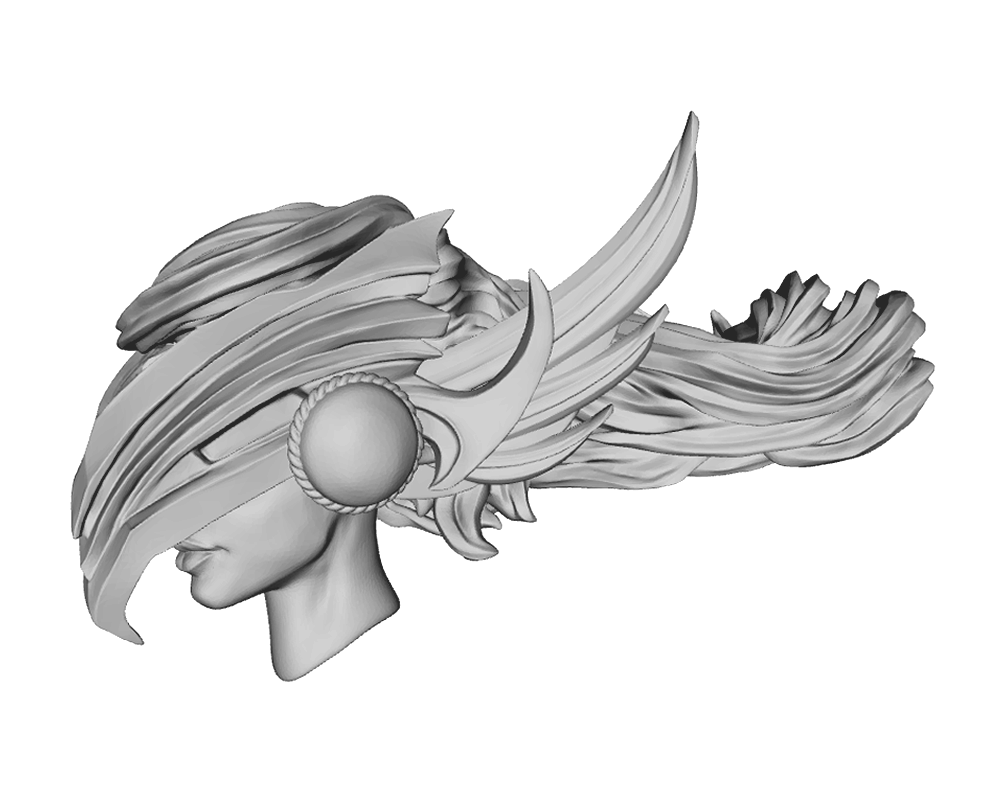 Keta Minies Female Heads 2 - Valkyrie Helm Dynamic