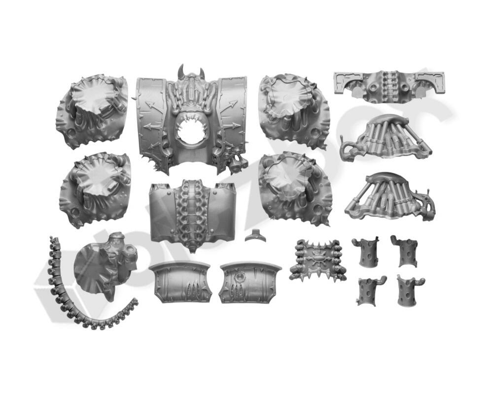 Chaos Space Marines Helbrute Torso (18)