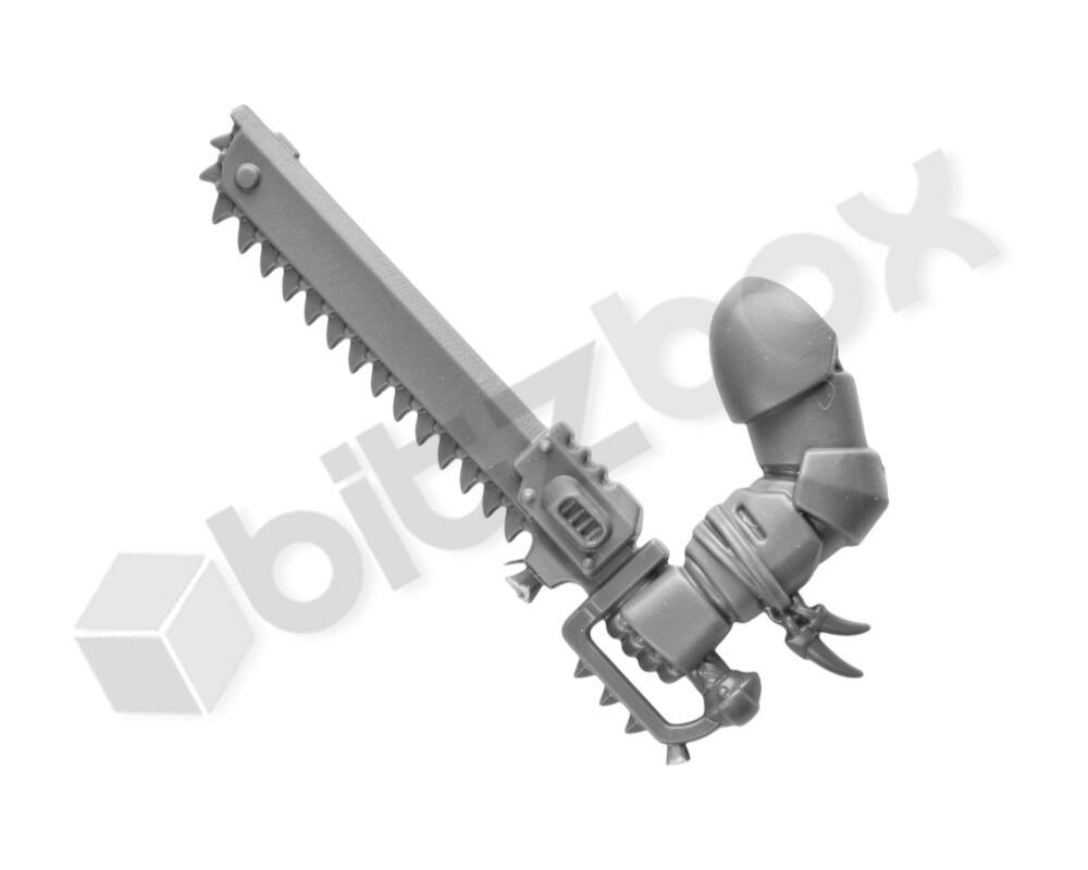 Space Wolves Grey Hunters Chainsword A