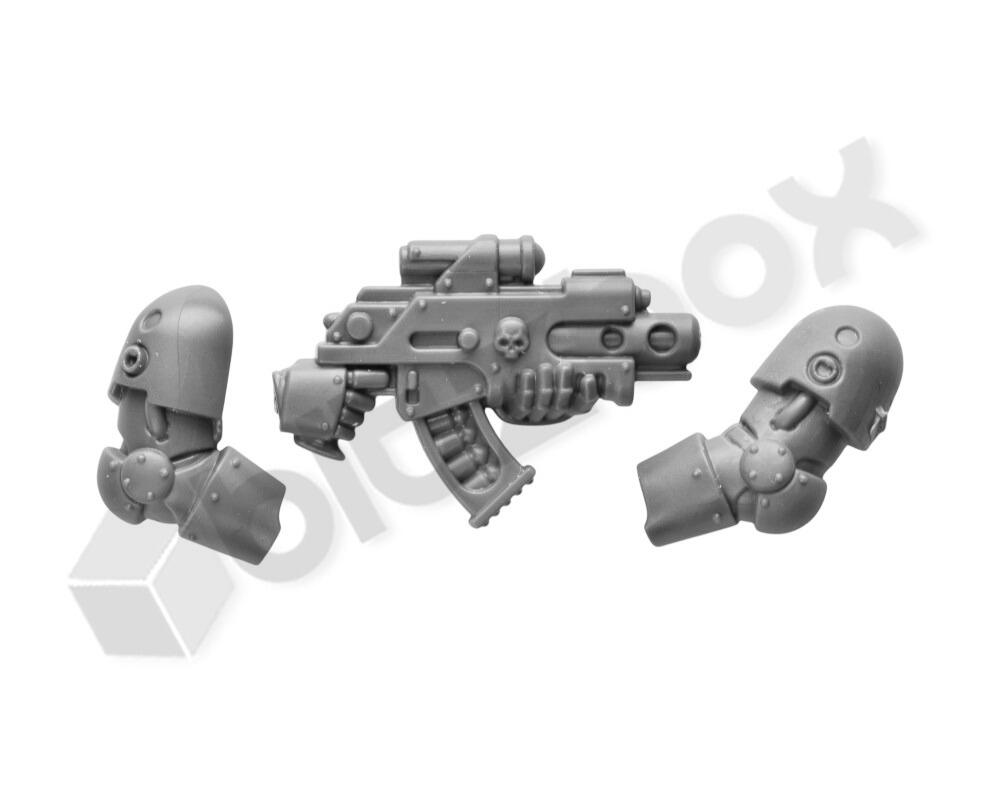 Horus Heresy MarkII Tactical Squad Boltgun C (3)