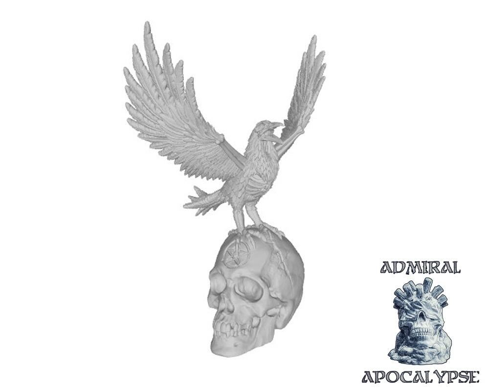 Admiral Apocalypse Undead Raven – Skull