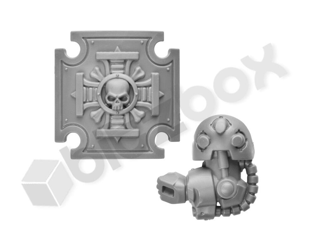 Space Marines Terminator Assault Squad Storm Shield A (2)