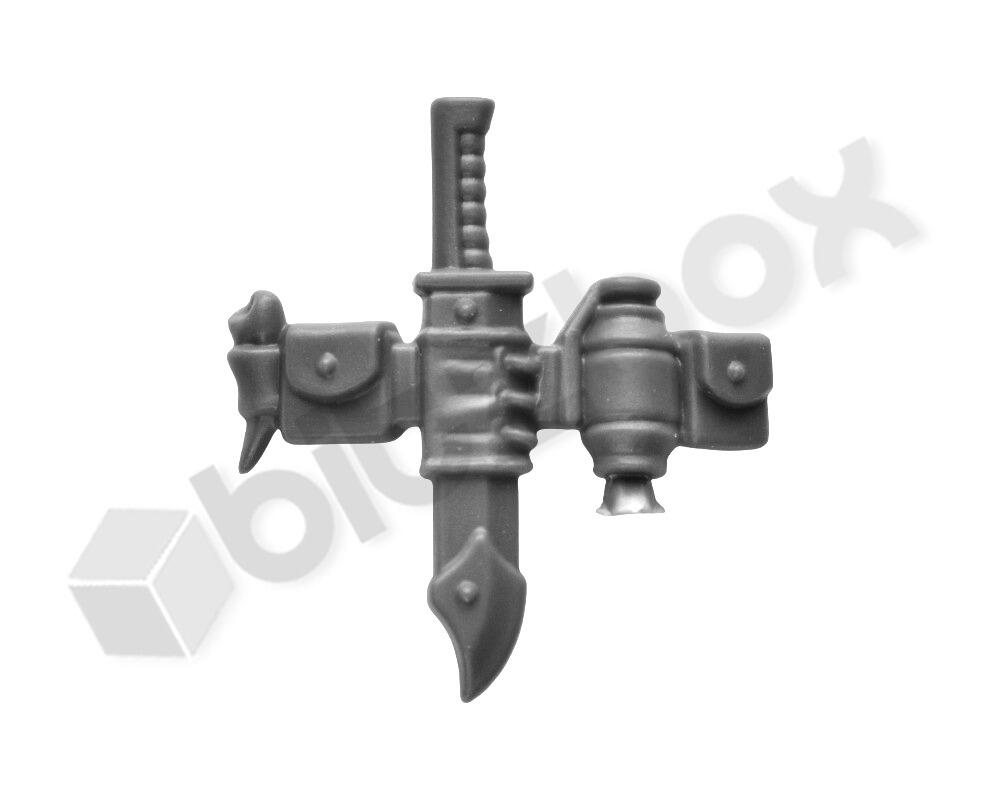 Space Wolves Wolf Scouts 01 Pack Leader Chest Accessory A