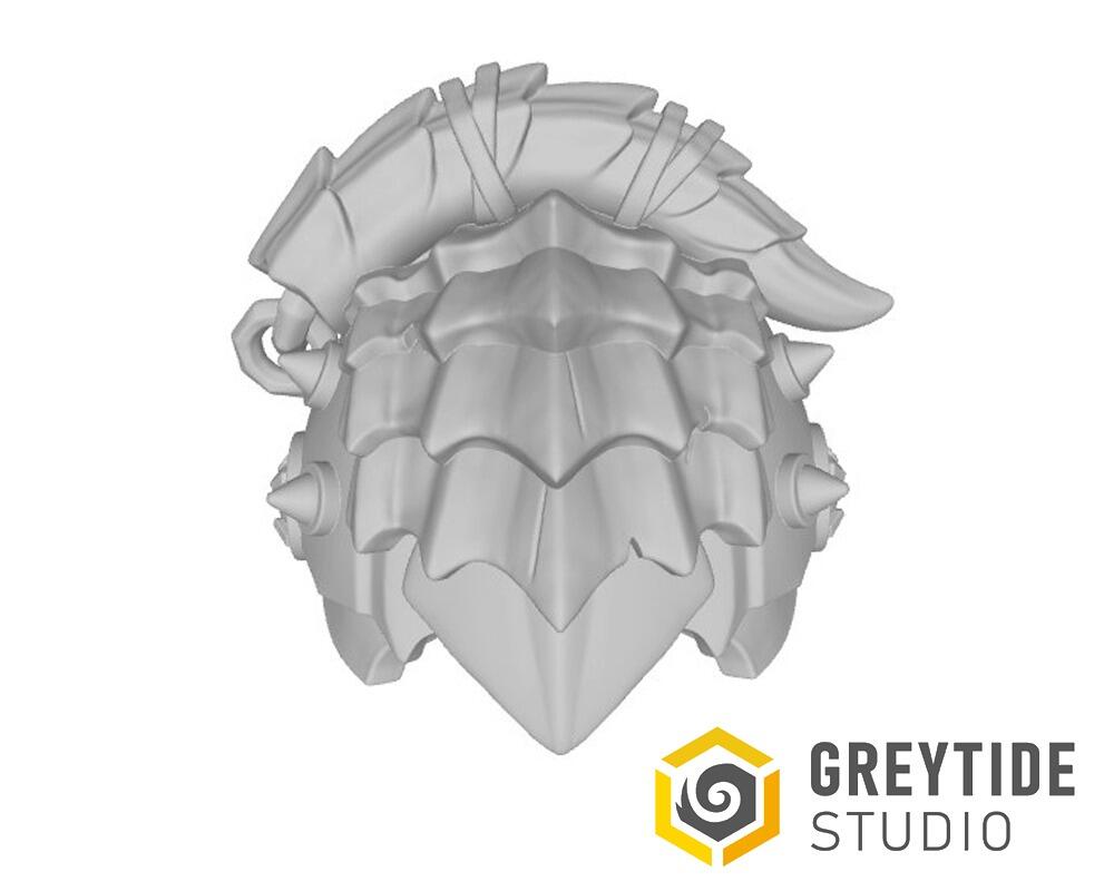 Greytide Studios Anvil Wardens Grav Armour Shoulder Pad 09