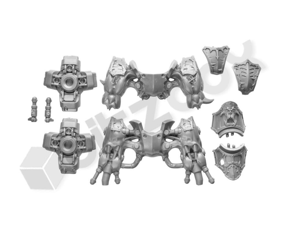 Chaos Space Marines Helbrute Legs (10)