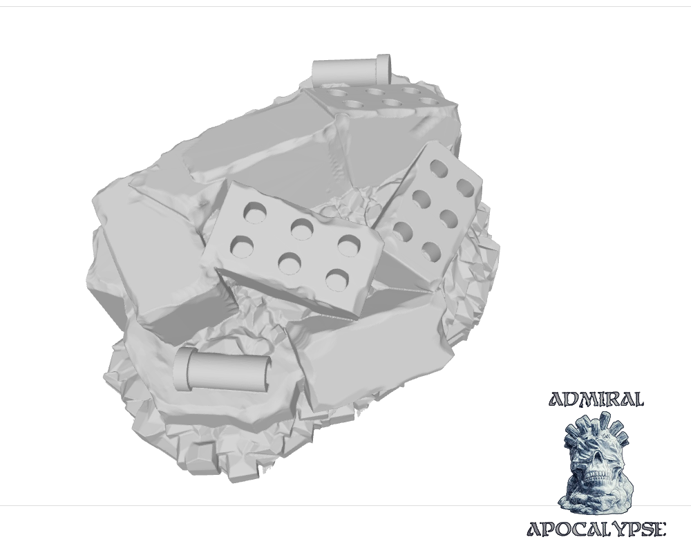 Admiral Apocalypse Urban Rubble Cluster 05