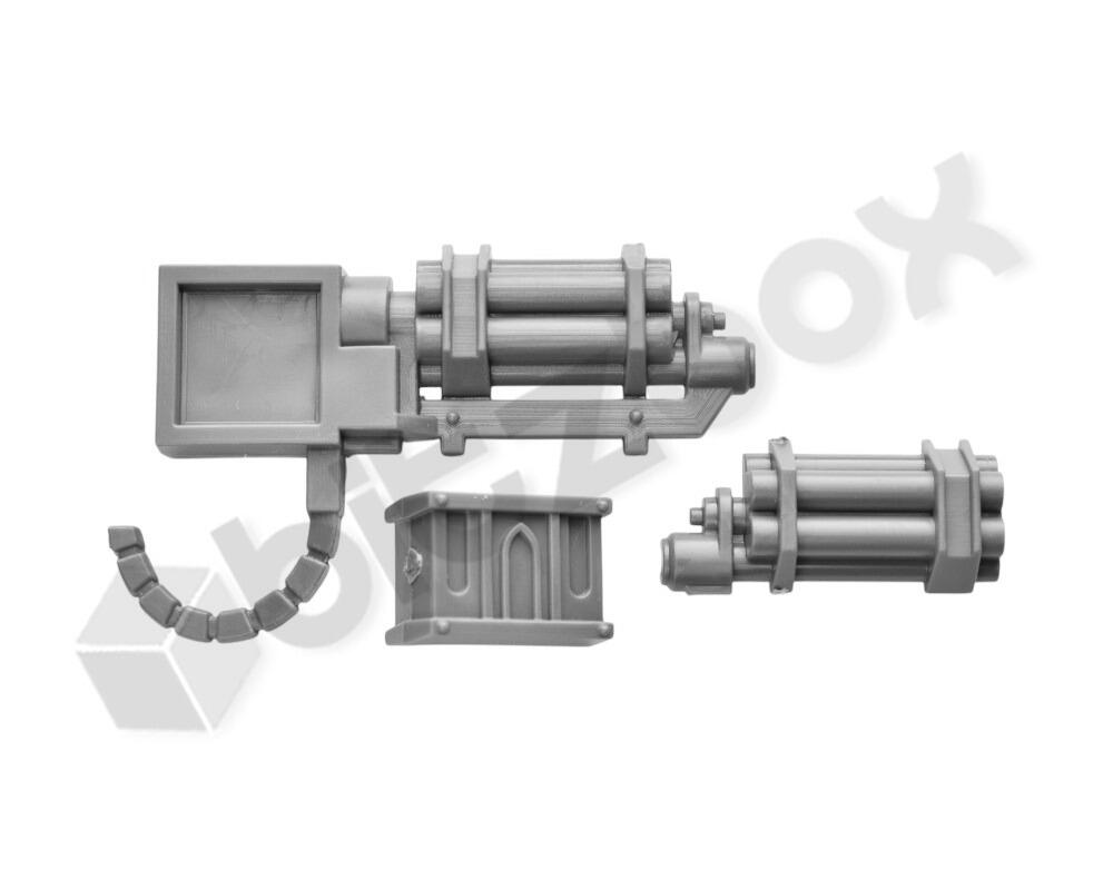 Space Marine Venerable Dreadnought Assault Cannon (3)