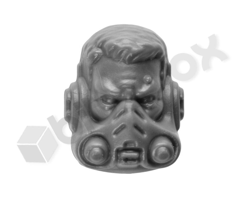 Space Marines Terminator Assault Squad Bare Head E