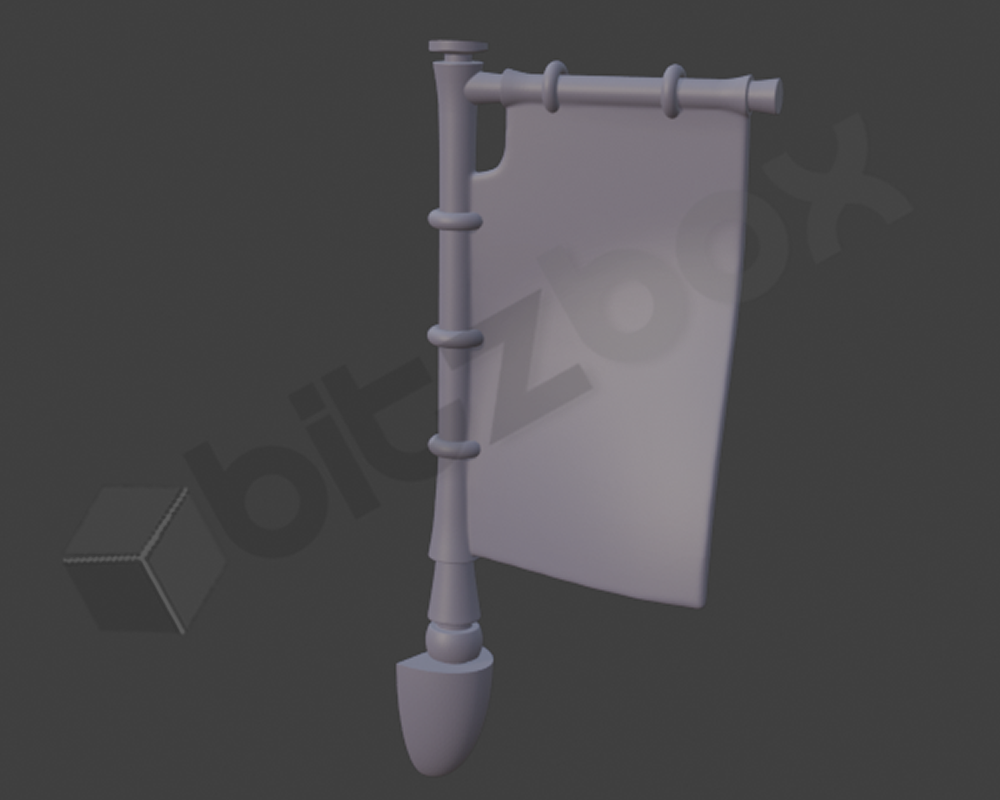 28mm Space Elf Banner/Flag