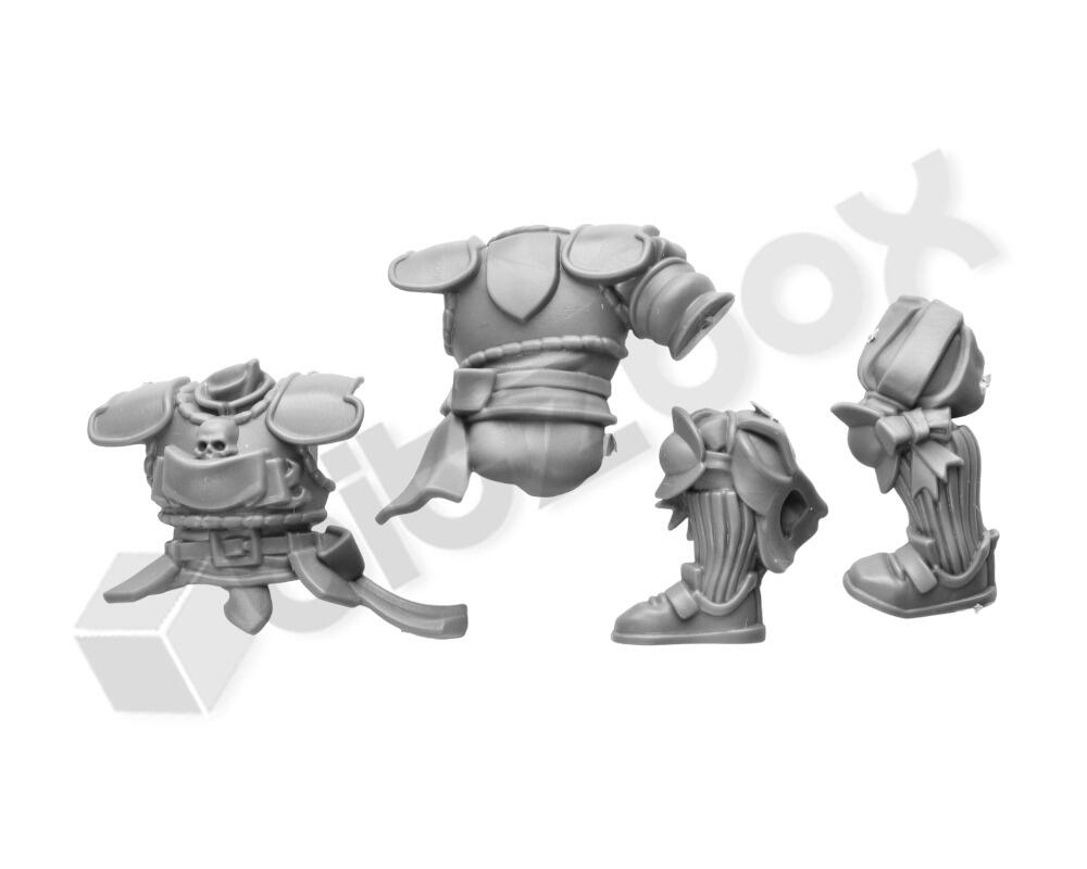 Bloodbowl Imperial Nobility Team Blitzer Body (4)