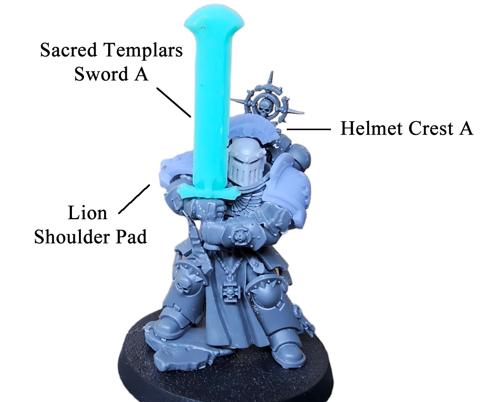 Sacred Templars Sword A - Left