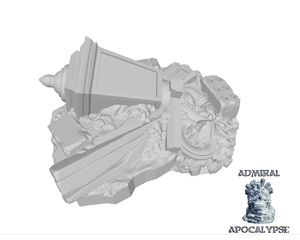 Admiral Apocalypse Urban Rubble Cluster 06