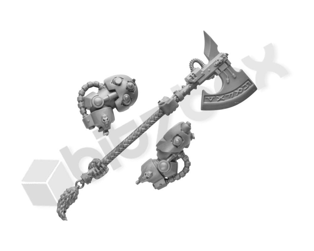 Space Wolves Wolf Guard Terminators Relic Greataxe (3)