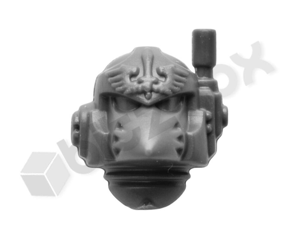 Dark Angels Ravenwing Black Knights MK6 Head