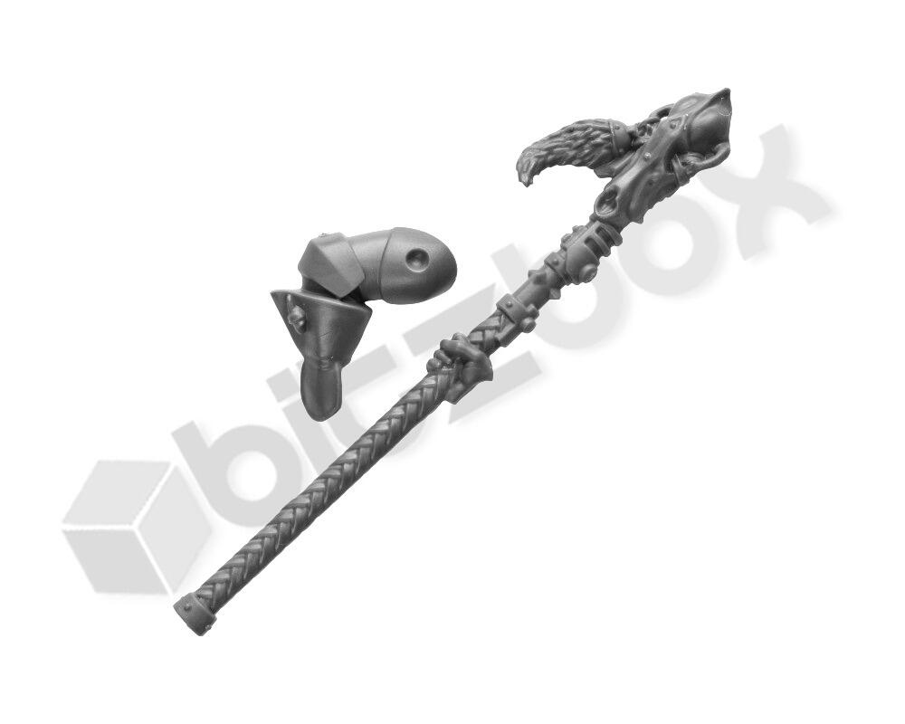 Space Wolves Wolf Scouts 04 Rune Priest Staff (2)