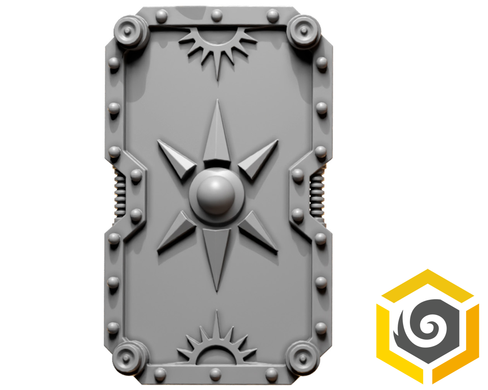 GreyTide Studios Eternal Pilgrims Roman Shield 01