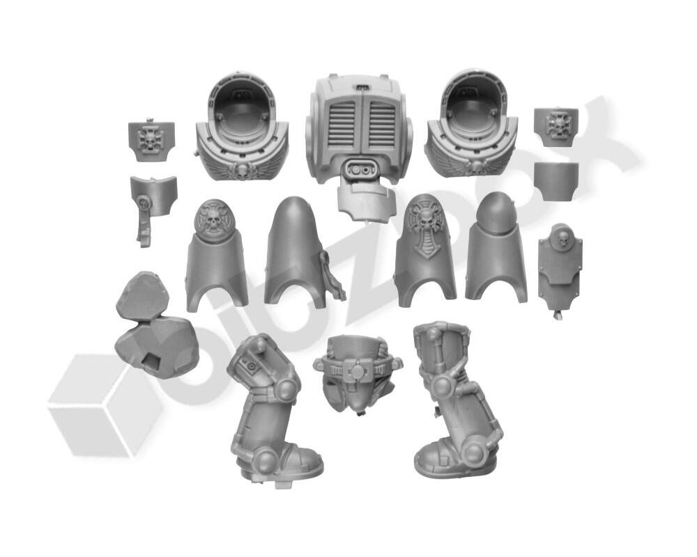 Space Marines Terminator Assault Squad Body A (16)