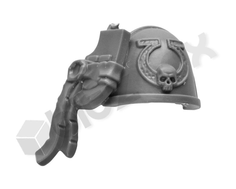 Ultramarines Captain Titus 02 Ancient Gadriel Shoulder Pad B
