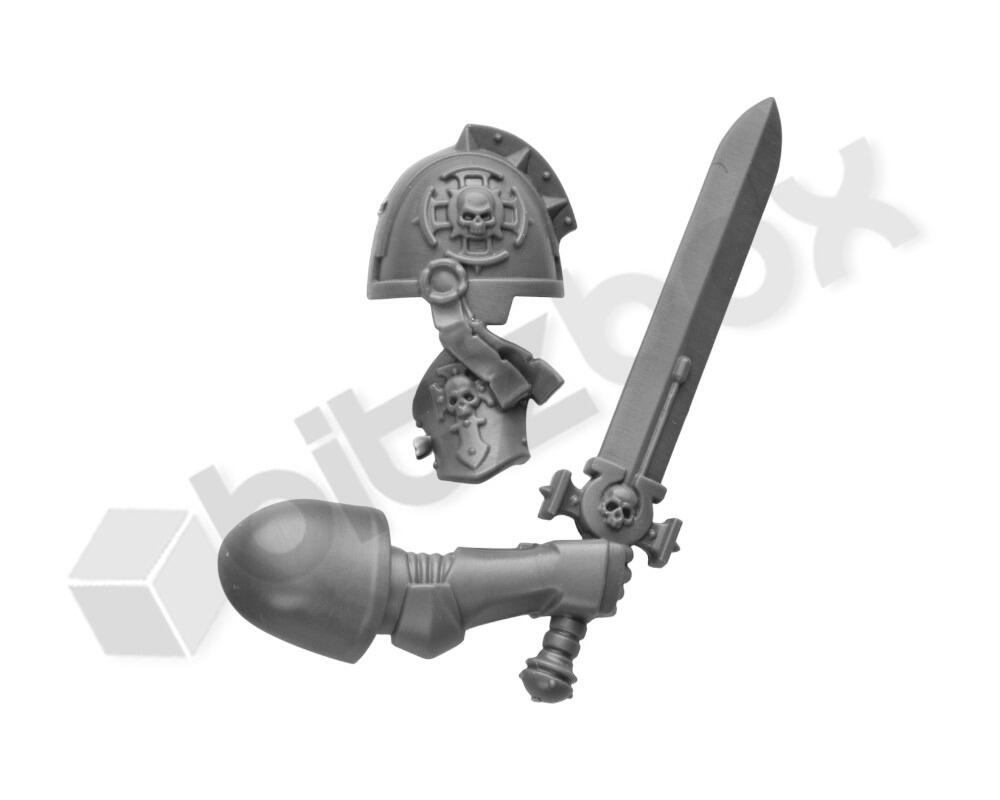 Ultramarines Captain Titus 03 Metaurus Power Sword (2)