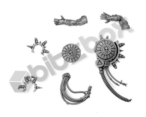 Adeptus Mechanicus Electro-Priests Electrostatic Gauntlets(8)