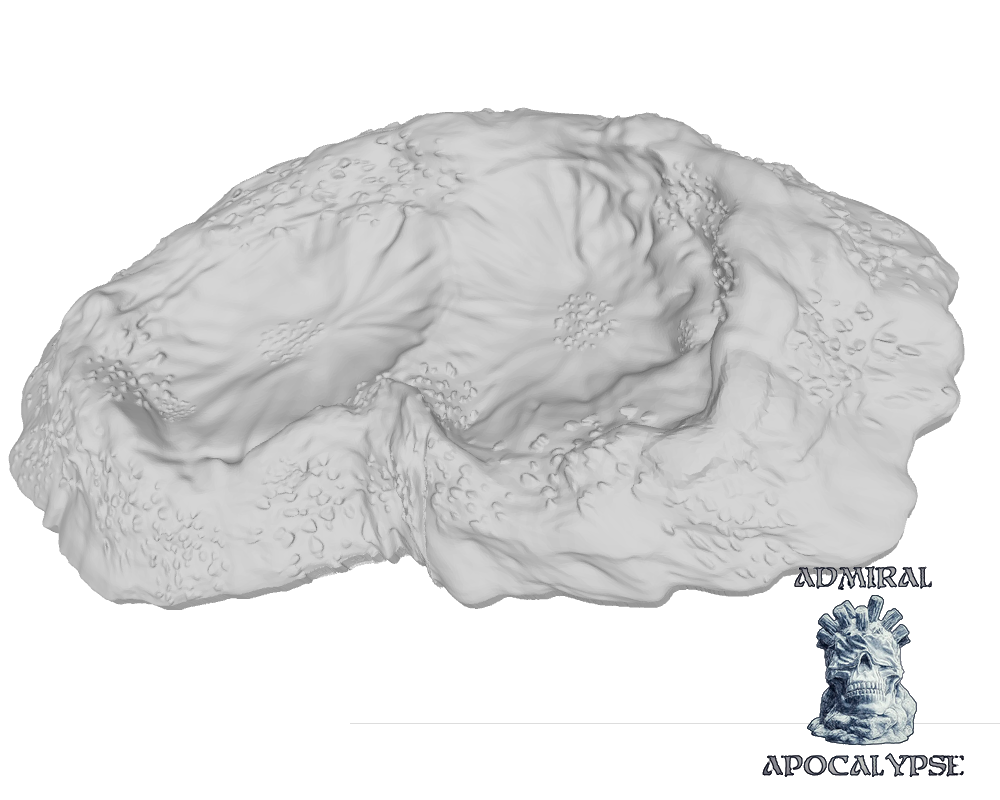 explosion crater drawing