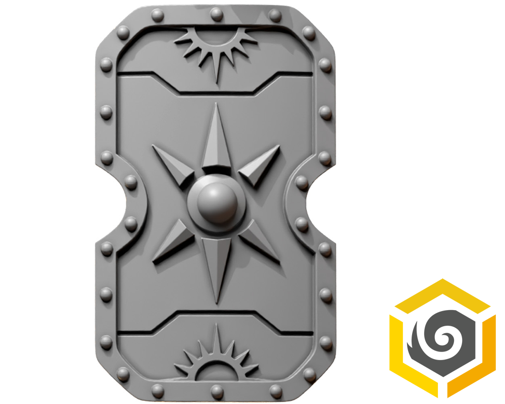 GreyTide Studios Eternal Pilgrims Roman Shield 03