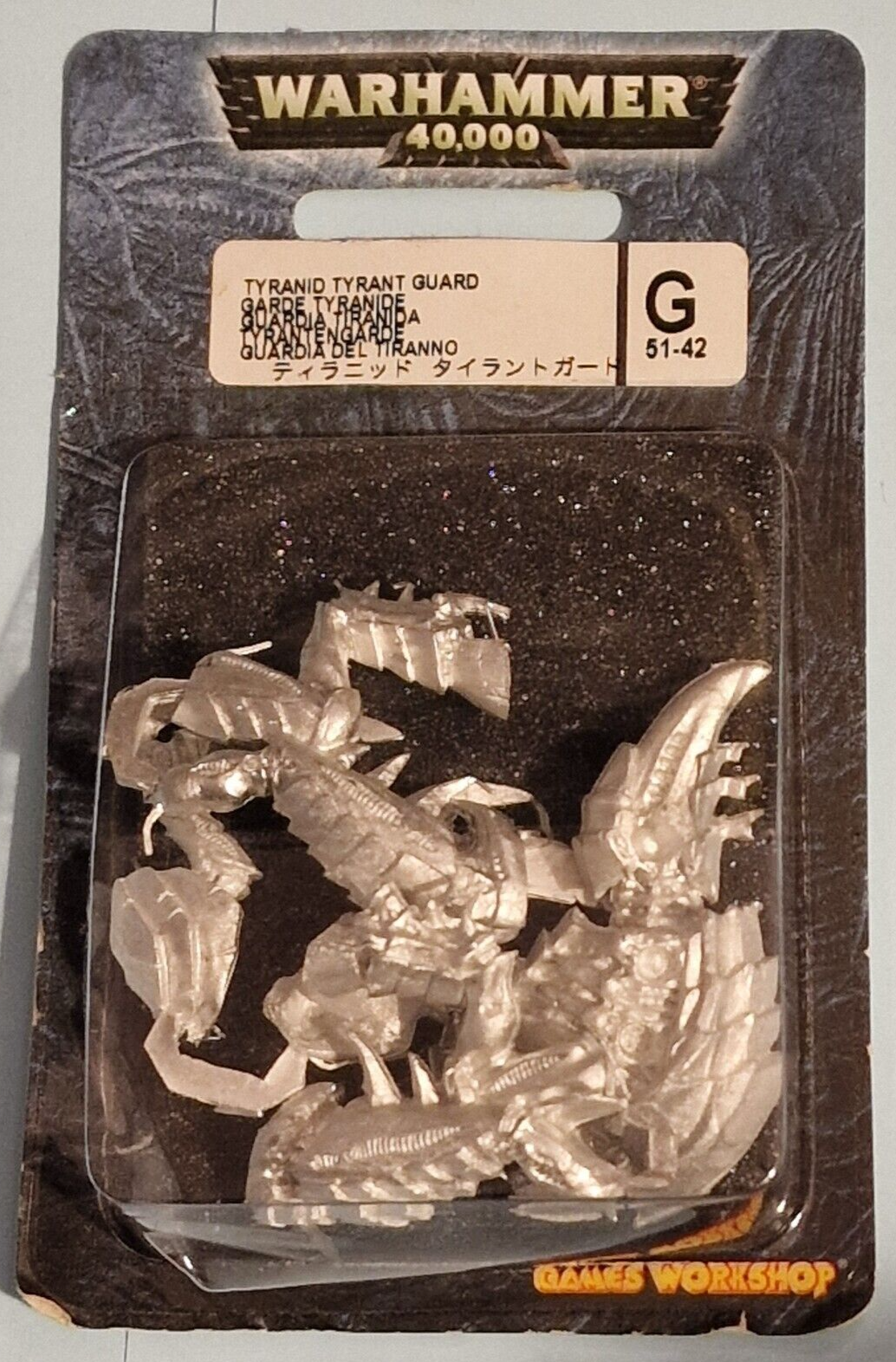 Tyranid Tyrant Guard Metal in Blister 51-42