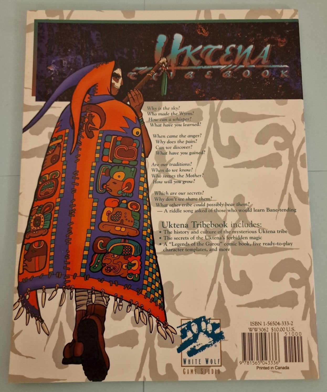 Uktena Tribebook for Werewolf the Apocalypse by White Wolf