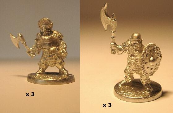 02-032 Dwarf Elite Axemen (6) by Ral Partha