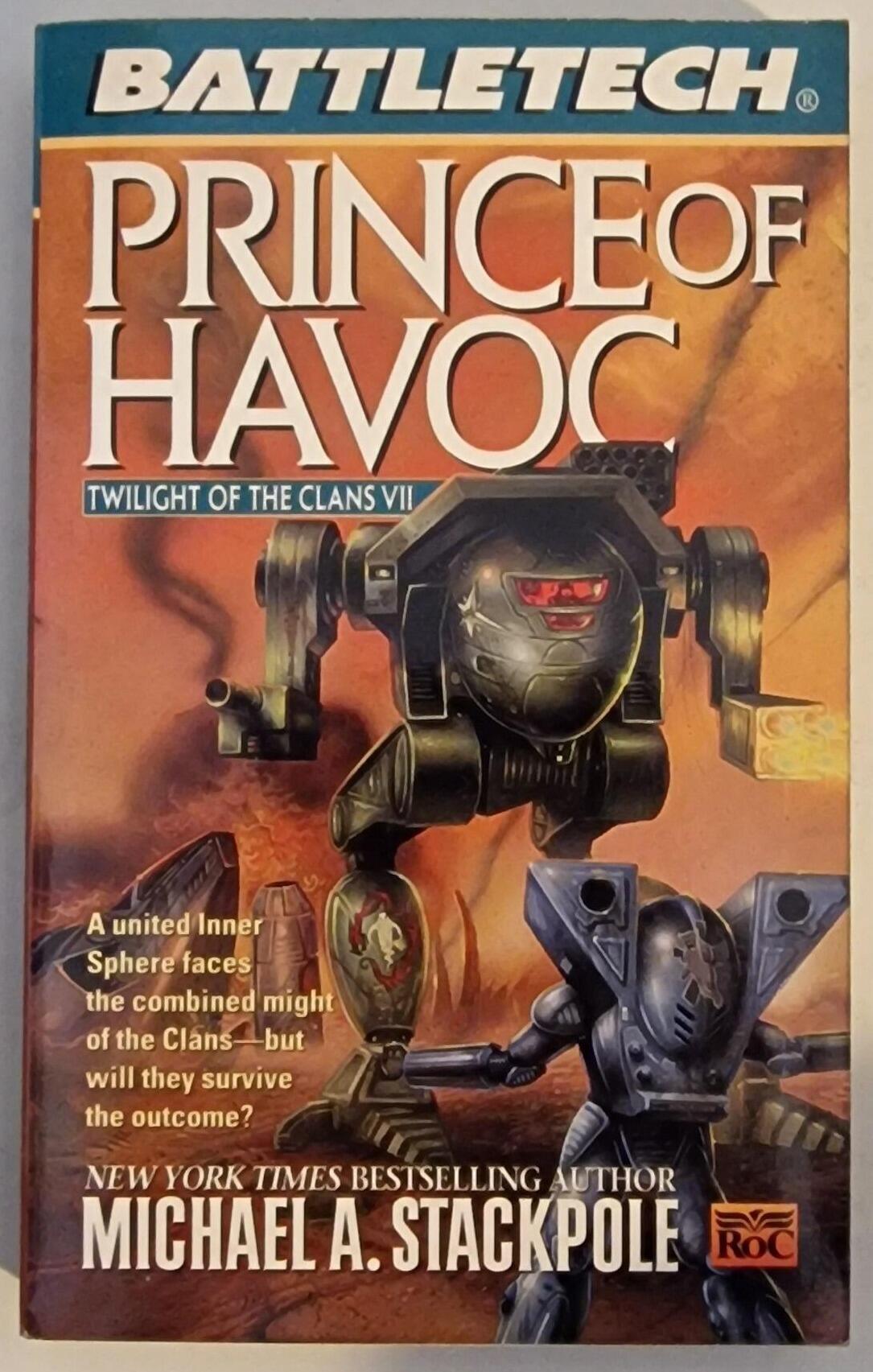 Prince of Havoc Twilight of the Clans 7 a Battletech Book by Michael A ...