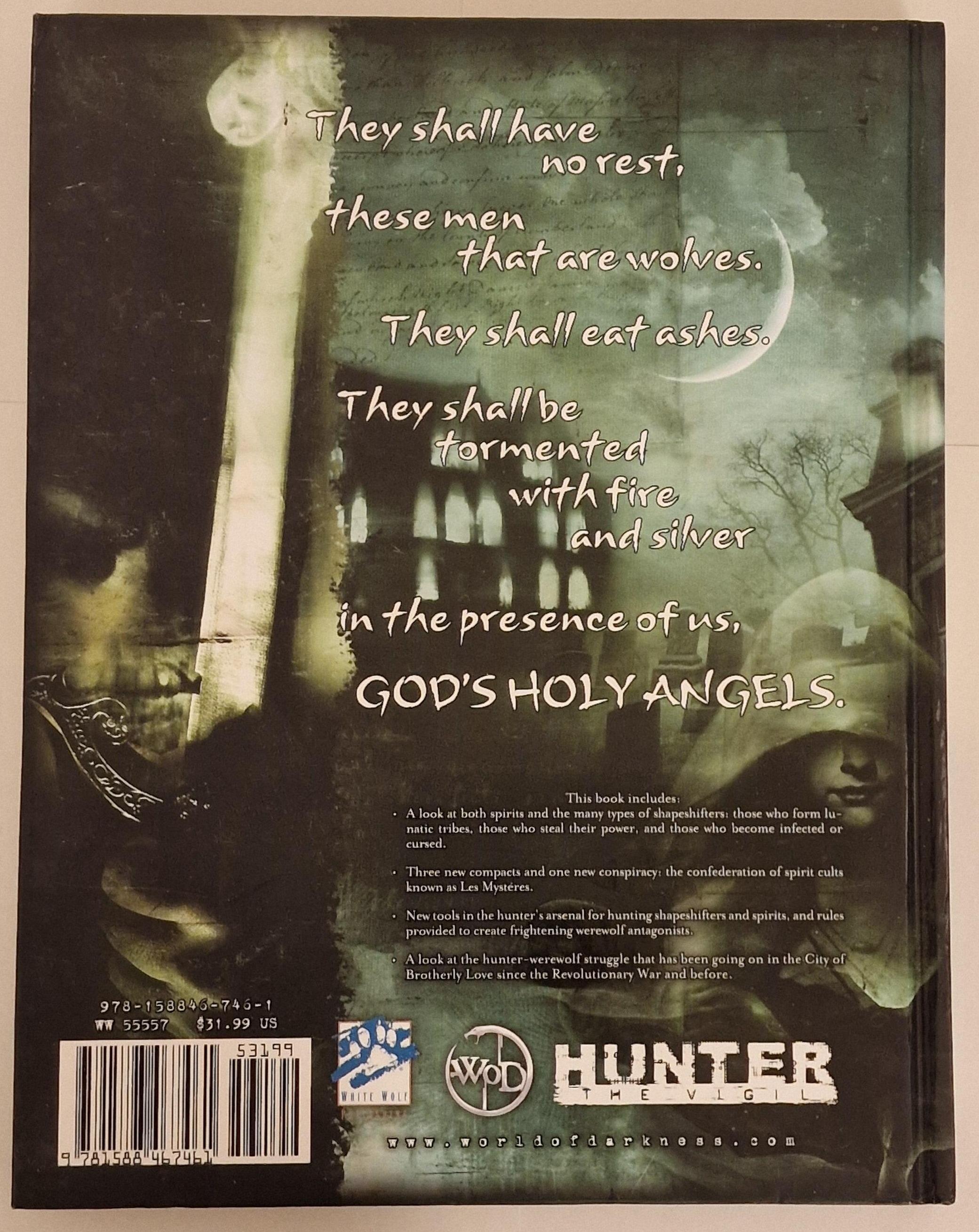 Spirit Slayers for Hunter the Vigil RPG by White Wolf World of Darkness